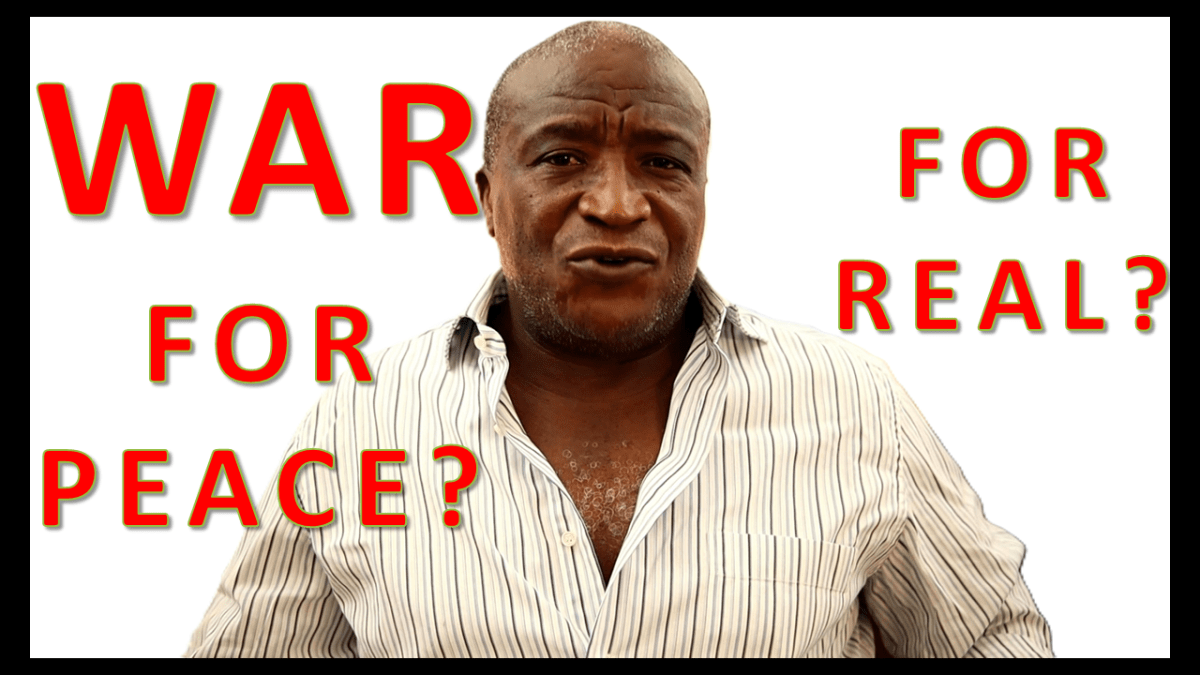 𝗪𝗔𝗥 𝗙𝗢𝗥 𝗣𝗘𝗔𝗖𝗘? « Simon Chilembo